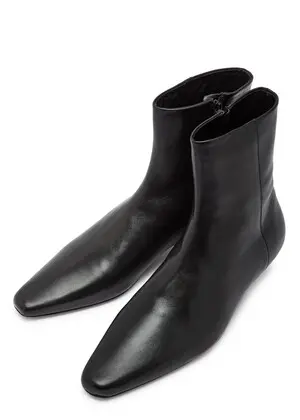 Staud Wally Leather Ankle Boots