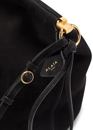 Alaïa Le Click Nubuck Clutch