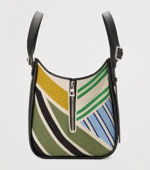 Loewe Medium Canvas Hammock Flip Tote Bag