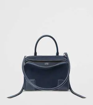 Loewe Small Suede Amazona 180 Top-handle Bag