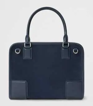 Loewe Small Suede Amazona 180 Top-handle Bag