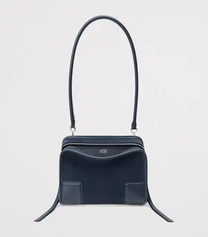 Loewe Small Suede Amazona 180 Top-handle Bag
