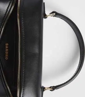 Sandro Leather Tangolino Vanity Bag