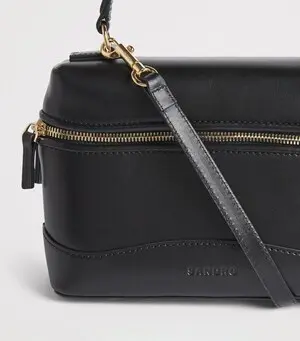 Sandro Leather Tangolino Vanity Bag