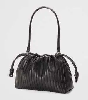 Loewe Medium Pleated Leather Flamenco Bag
