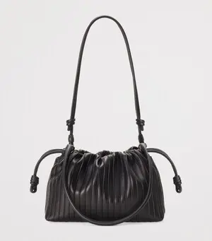 Loewe Medium Pleated Leather Flamenco Bag