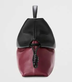 Loewe Leather Flamenco Rolled Top-handle Bag