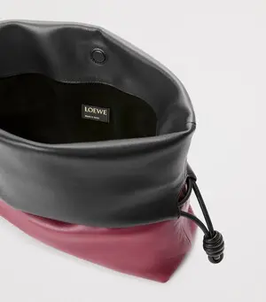 Loewe Leather Flamenco Rolled Top-handle Bag