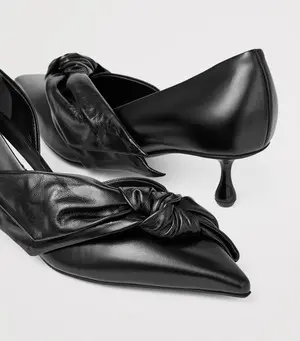 JIMMY CHOO Issy 50 Leather Pumps