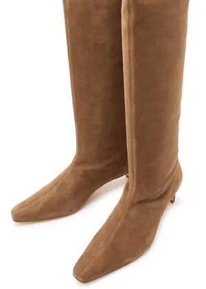 Staud Wally Suede Knee-high Boots