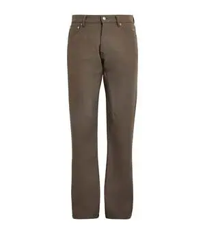 Rick Owens Wool Twill Kurdt Trousers - Grey