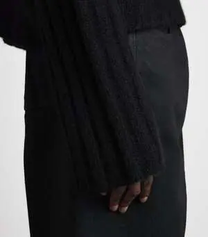 Rick Owens Cashmere-silk Crew-neck Sweater