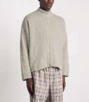 PICANTE Boucle Zip-up Cardigan