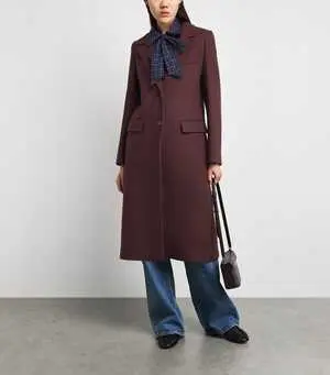 Claudie Pierlot Wool-blend Long Coat