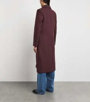 Claudie Pierlot Wool-blend Long Coat