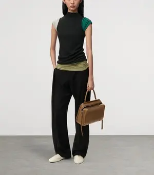 Loewe Ruche-detail High-neck Top