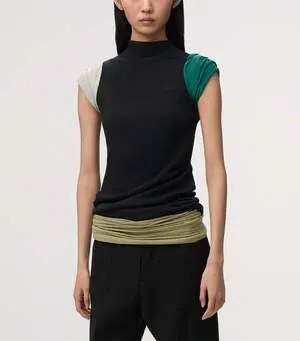 Loewe Ruche-detail High-neck Top