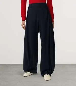 Loewe Wool-blend Pleated Trousers