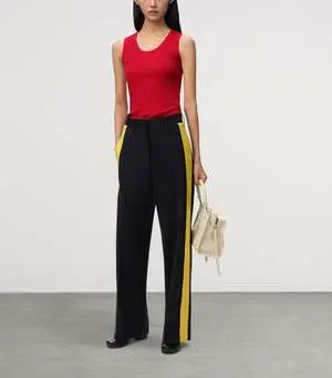 Loewe Embroidered Logo Tank Top