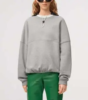 Loewe Cotton-blend Drawstring Sweatshirt