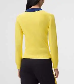 Loewe Cotton-wool V-neck Sweater
