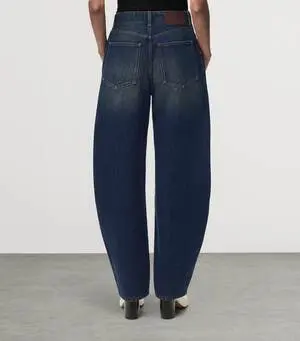 Loewe Mid-rise Barrel-leg Jeans