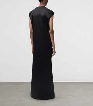 Loewe Silk Colour-block Maxi Dress
