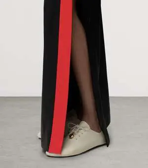 Loewe Silk Colour-block Maxi Dress