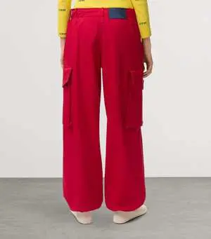 Loewe Cotton-silk Cargo Trousers