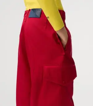 Loewe Cotton-silk Cargo Trousers