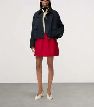 Loewe Cotton-silk Balloon Mini Skirt