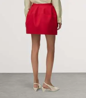 Loewe Cotton-silk Balloon Mini Skirt