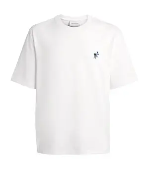 AMI Paris De Coeur Tulip T-shirt - White