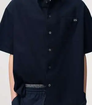 Loewe Anagram Short-sleeve Shirt