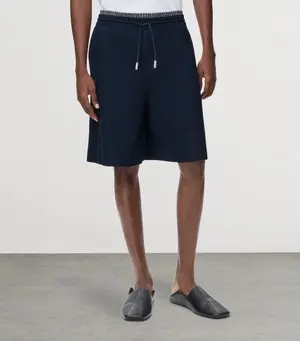 Loewe Cotton Drawstring Shorts