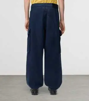 Loewe Cotton Pleated Cargo Trousers