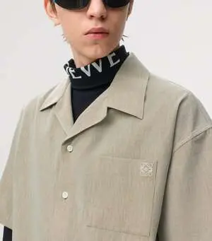 Loewe Wool-blend Anagram Shirt