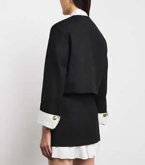 Sandro Cropped Tailored Jacket