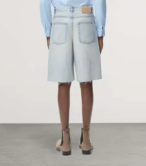 Loewe Denim Anagram Shorts