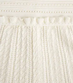 Sandro Knitted Pointelle Maxi Skirt
