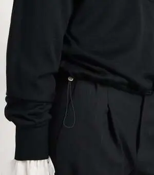 Sandro Wool-blend Polo Sweater