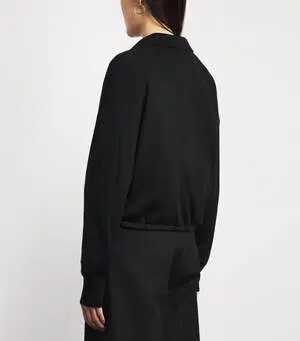 Sandro Wool-blend Polo Sweater