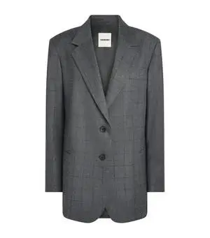 Sandro Wool Rhinestone Blazer