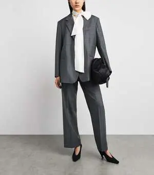 Sandro Wool Rhinestone Blazer