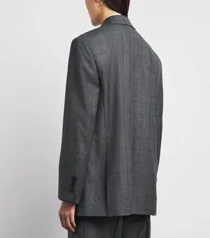 Sandro Wool Rhinestone Blazer