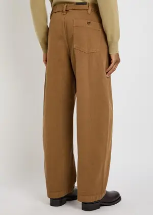 LEMAIRE Oversized Cotton Twill Trousers