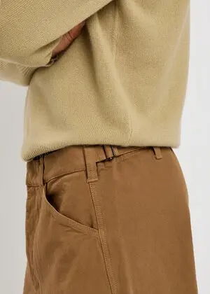LEMAIRE Oversized Cotton Twill Trousers