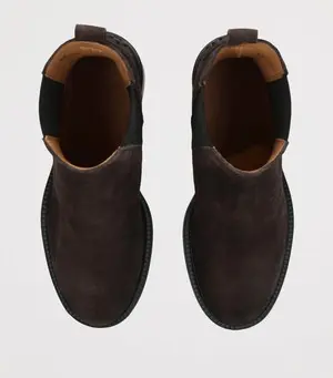 TOD'S Suede Chelsea Boots