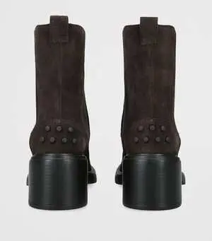 TOD'S Suede Chelsea Boots