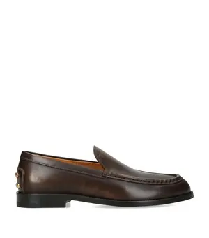 TOD'S Calfskin Loafers - Brown